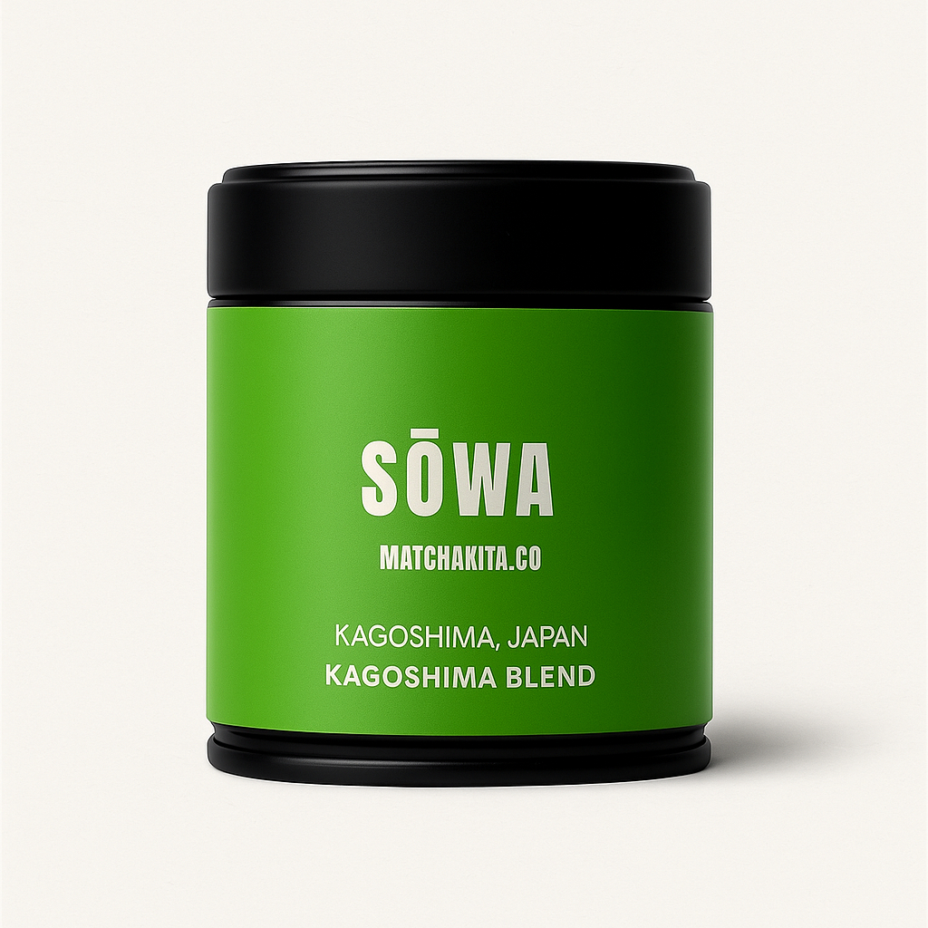 Jual SŌWA Matcha Tin 30g - Kagoshima Blend - Premium Grade | Shopee ...