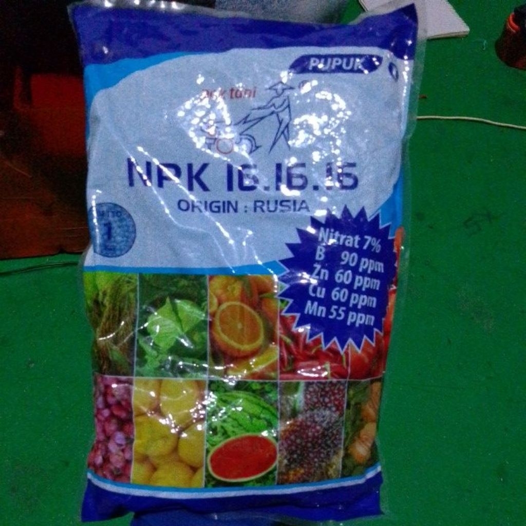 Jual NPK 16 16 16 Pak tani 1kg | Shopee Indonesia