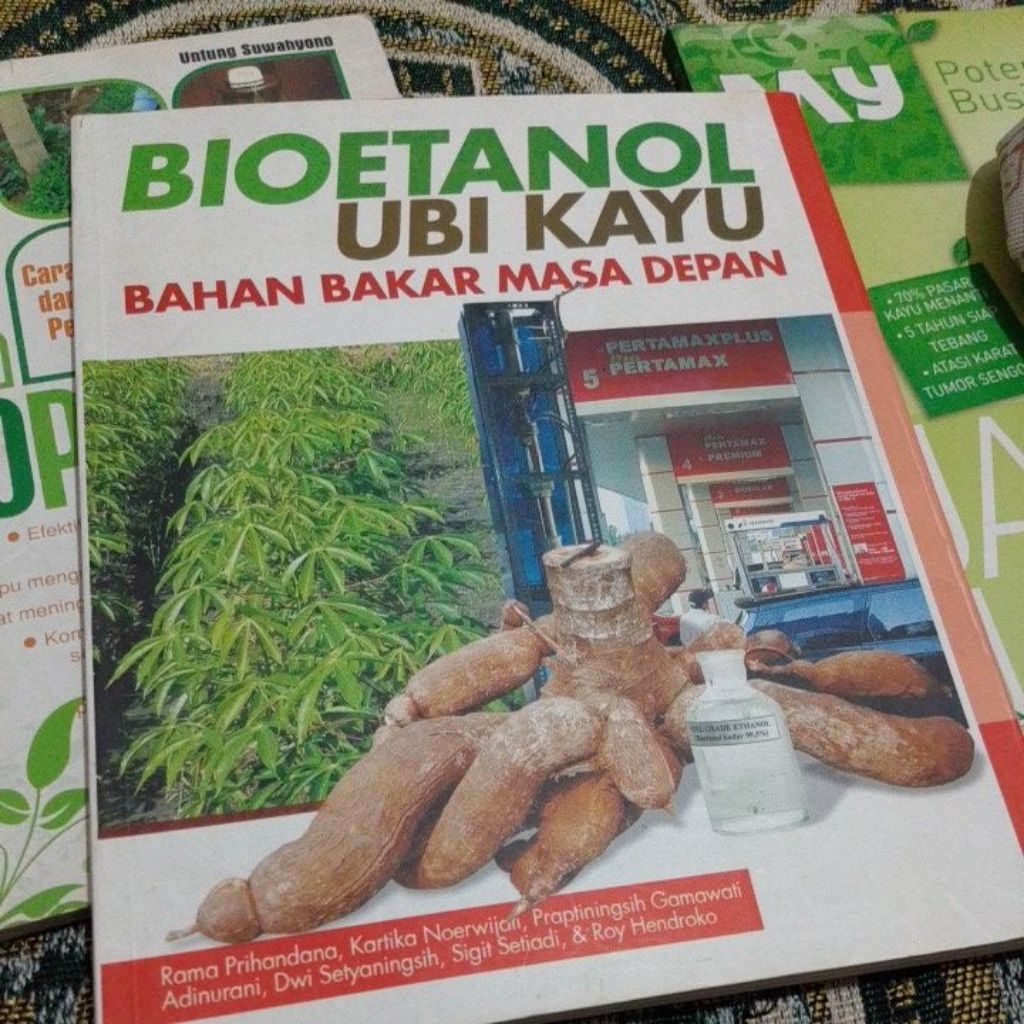 Jual bioetanol dari ubi kayu bahan bakar masa depan oleh Rama ...
