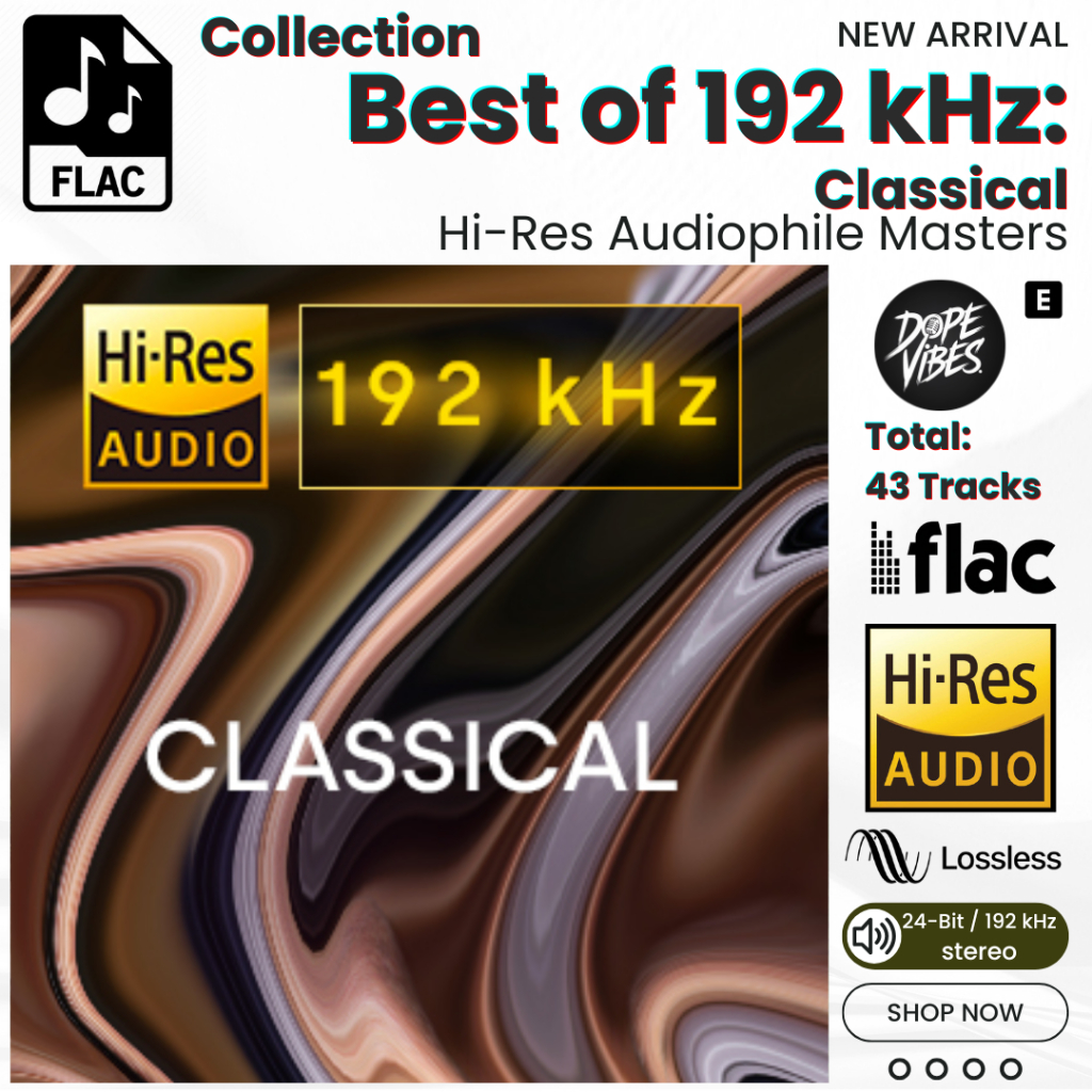 Jual Best of 192 kHz Classical FLAC Hi-Res Masters Lossless 24bit ...