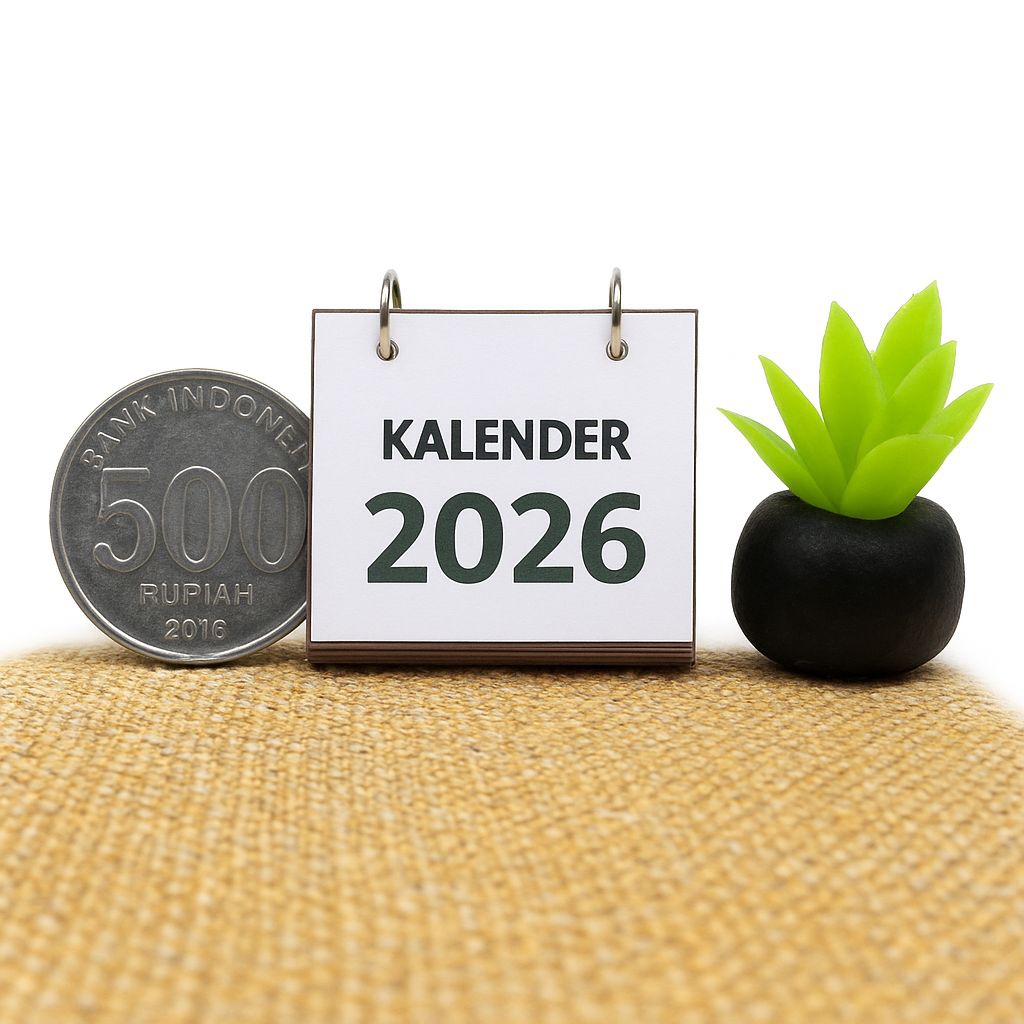 Jual Miniatur kalender 2026 dan kalender tanpa tahun | Shopee Indonesia