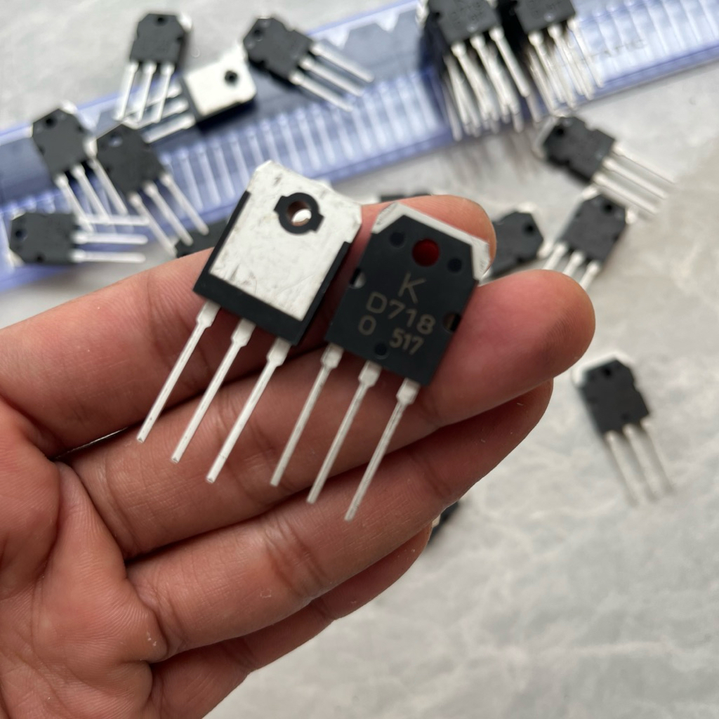 Jual Transistor D 718 kec original tr d718 | Shopee Indonesia