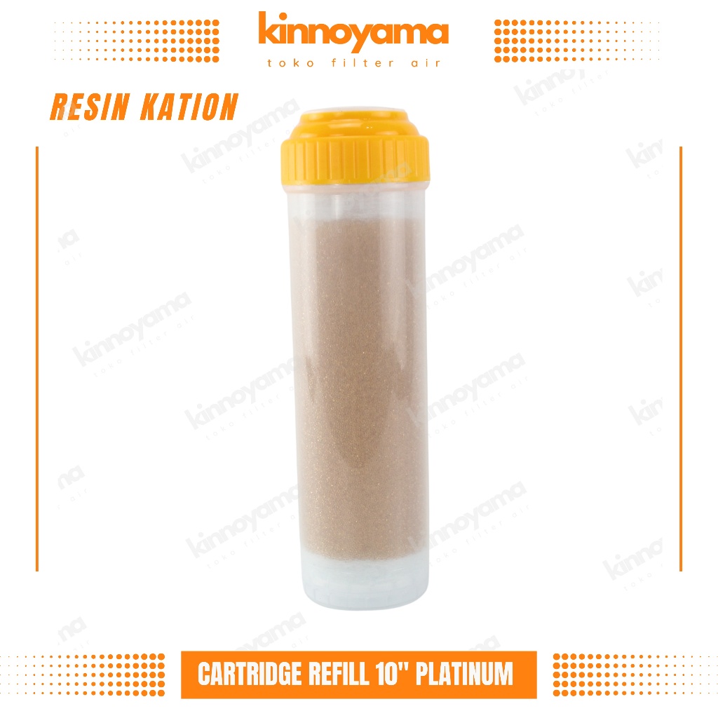 Jual Cartridge Filter Air 10" Resin Cation Platinum Kinnoyama ...