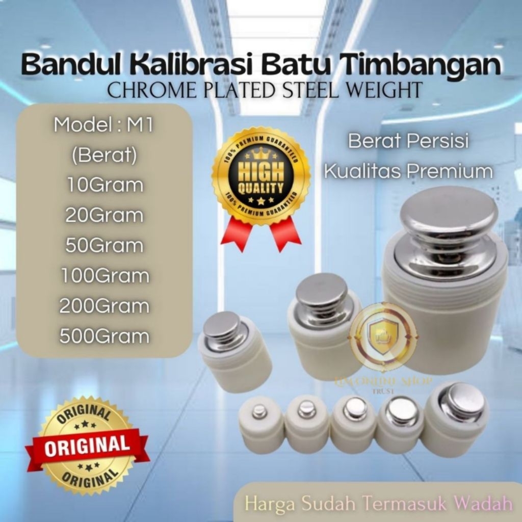 Jual Bandul Kalibrasi Berat Timbangan Calibration Weight 10g 20g 50g ...