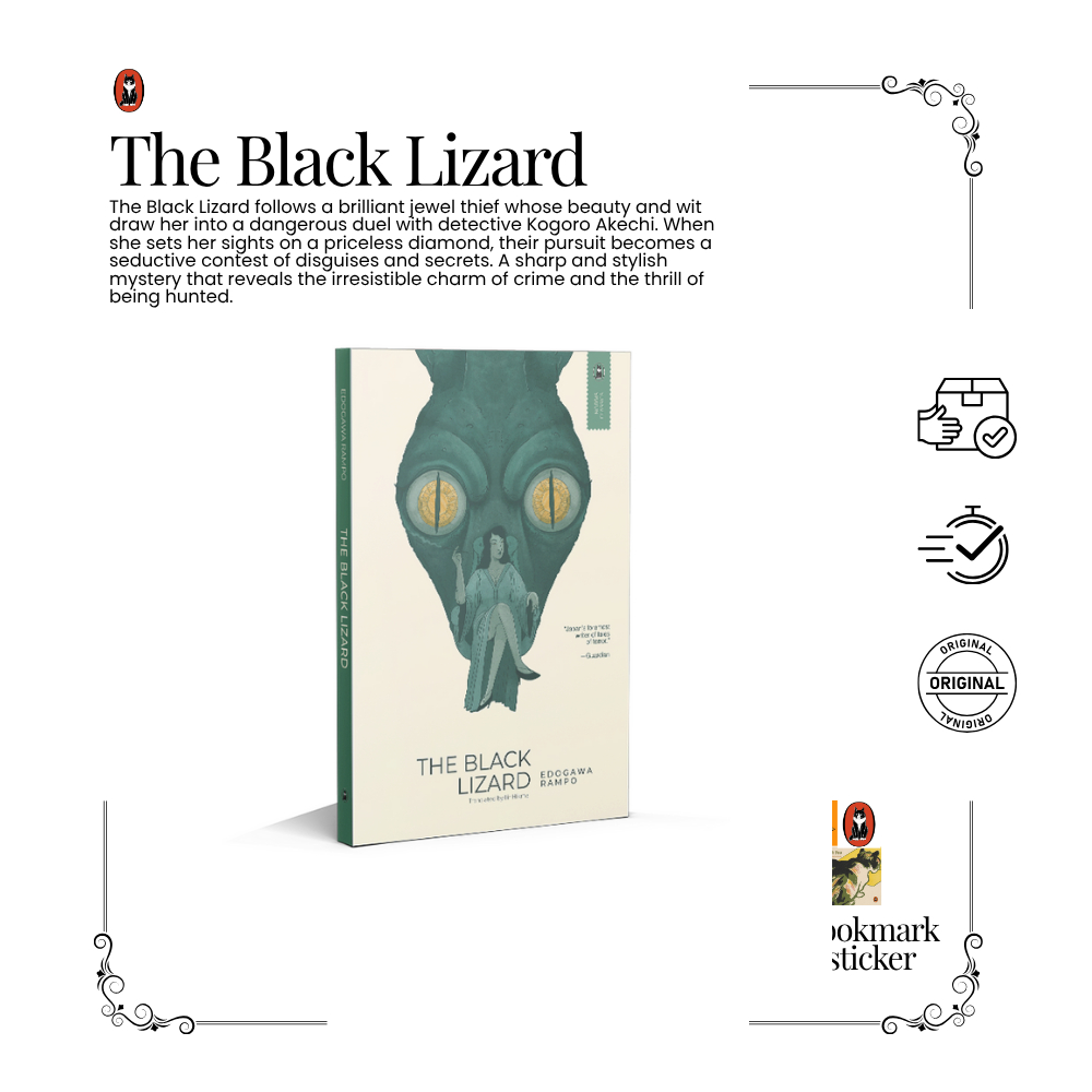 Jual [Norris Book] The Black Lizard by Edogawa Rampo - Buku Berbahasa ...
