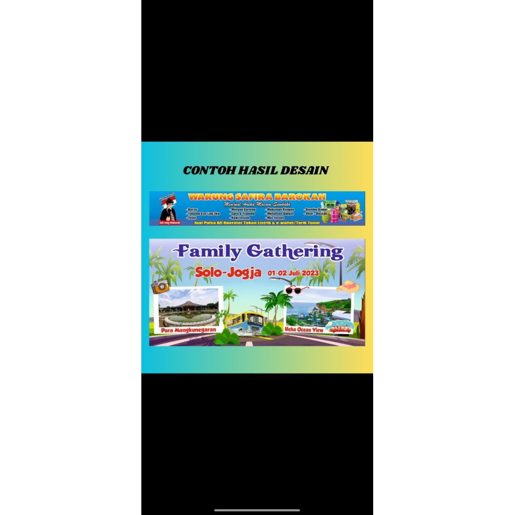 Jual BANNER // SPANDUK // FRONTLITE BANNER | Shopee Indonesia