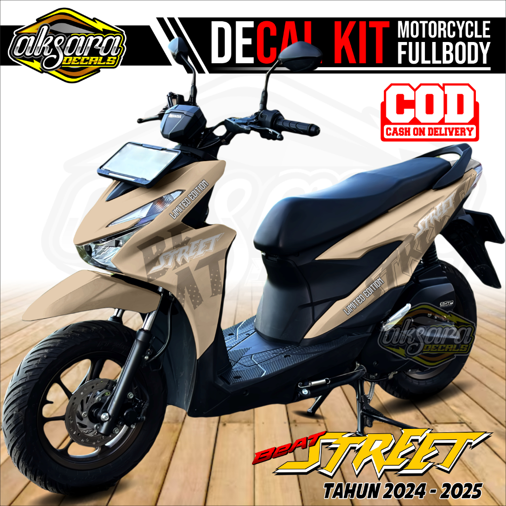 Jual (COD) Decal Sticker Motor Full Body Honda Beat Street 2024 ...