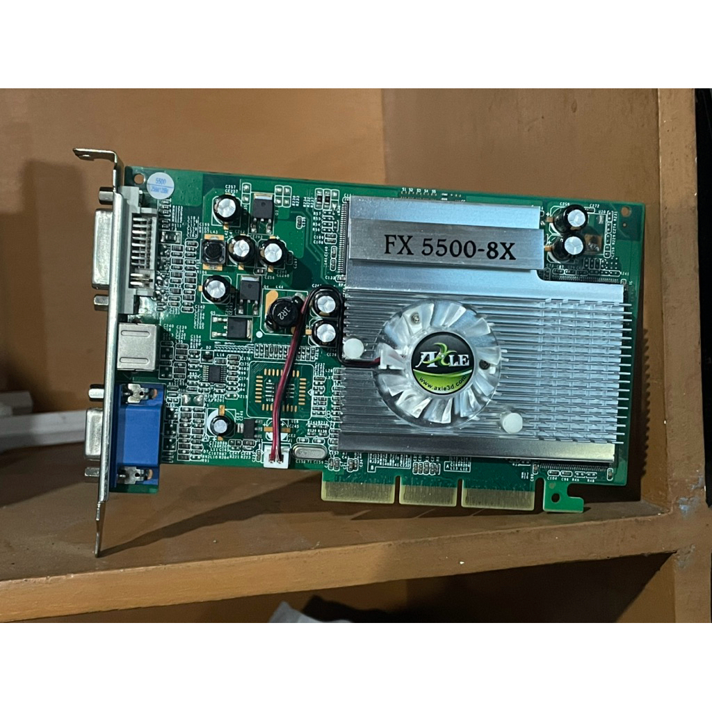 Jual VGA AGP FX5500-X8 256MB 128Bit | Shopee Indonesia