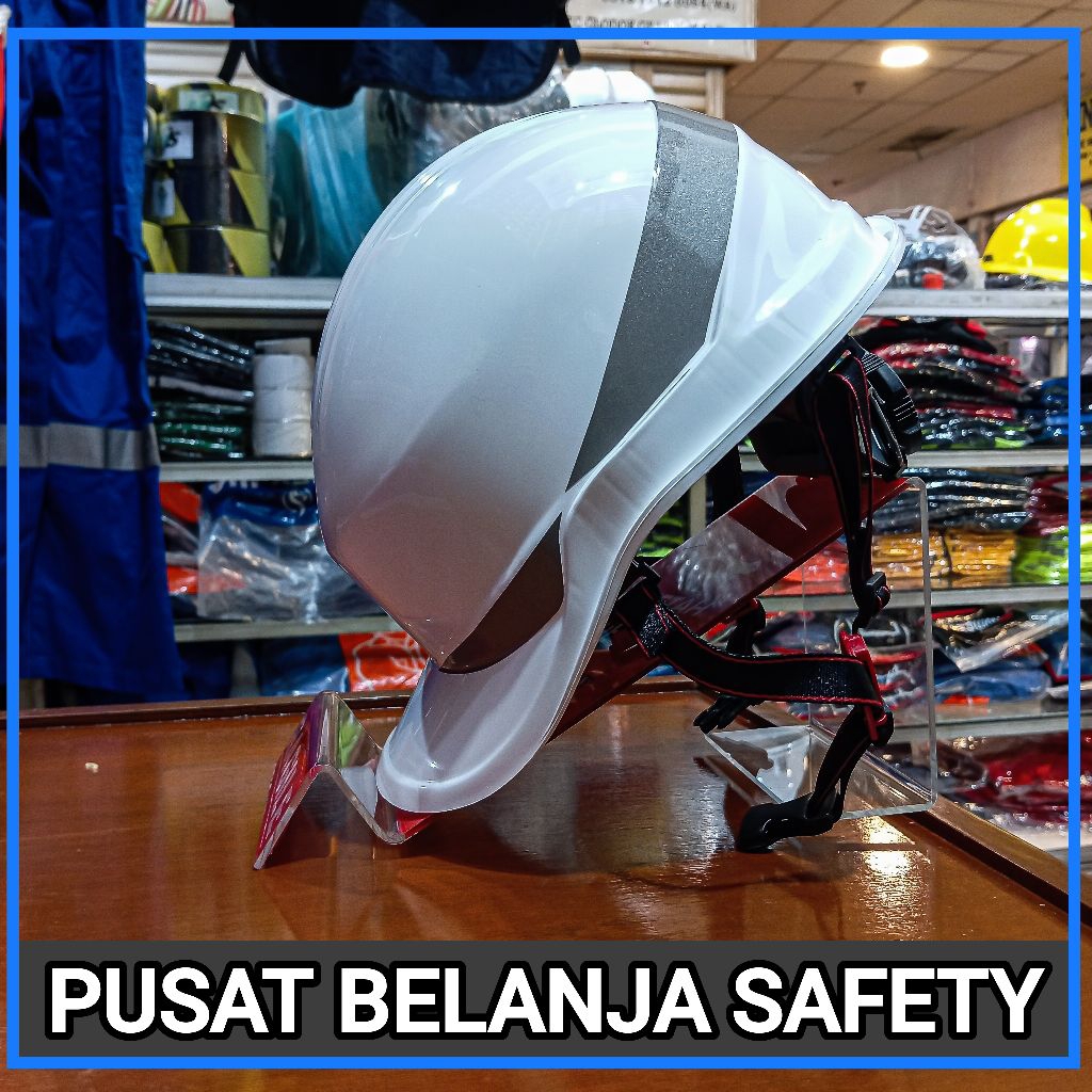 Jual Helm safety MSA base ball PP/helm proyek model topi SNI murah full ...