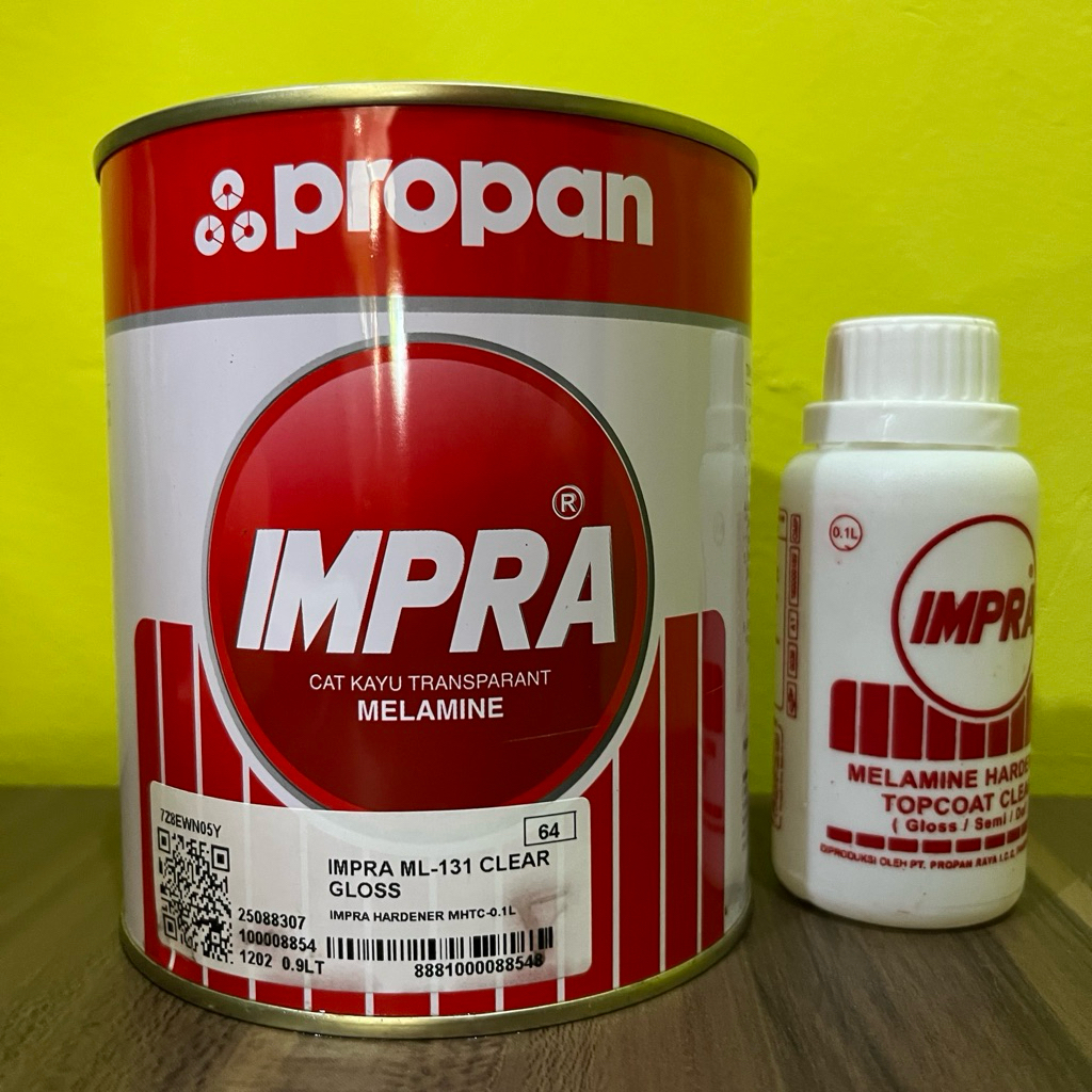 Jual Impra Melamine Lack Sanding Sealer Clear Gloss Cat Kayu ...