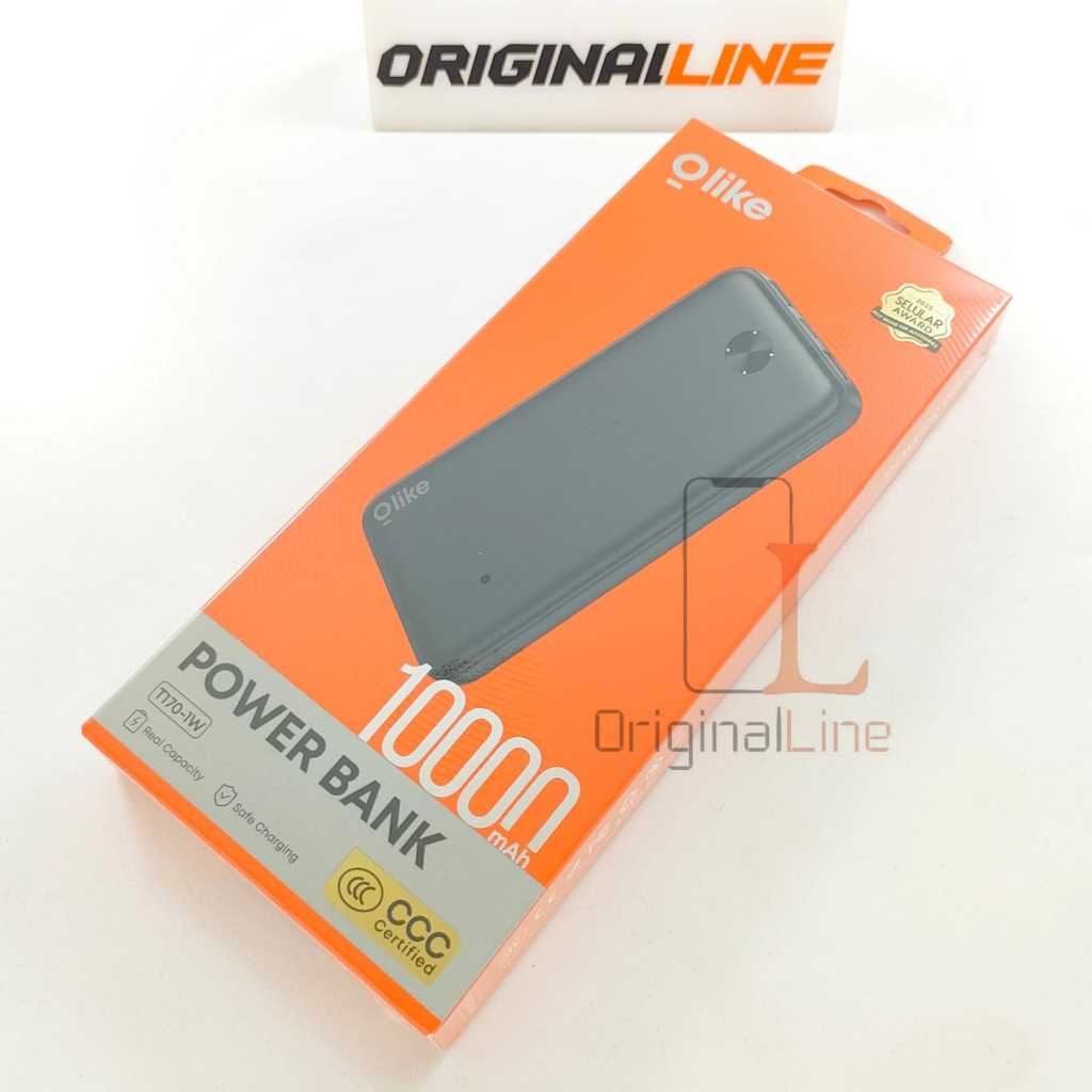 Jual Olike Powerbank T170-1W 10.000mAh Fast Charging 2.1A Dual Port USB ...