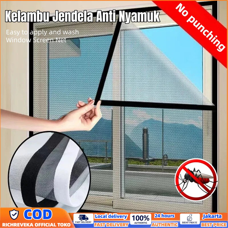 Jual Jaring jendela anti nyamuk Tirai/Kelambu Jendela Anti Nyamuk ...