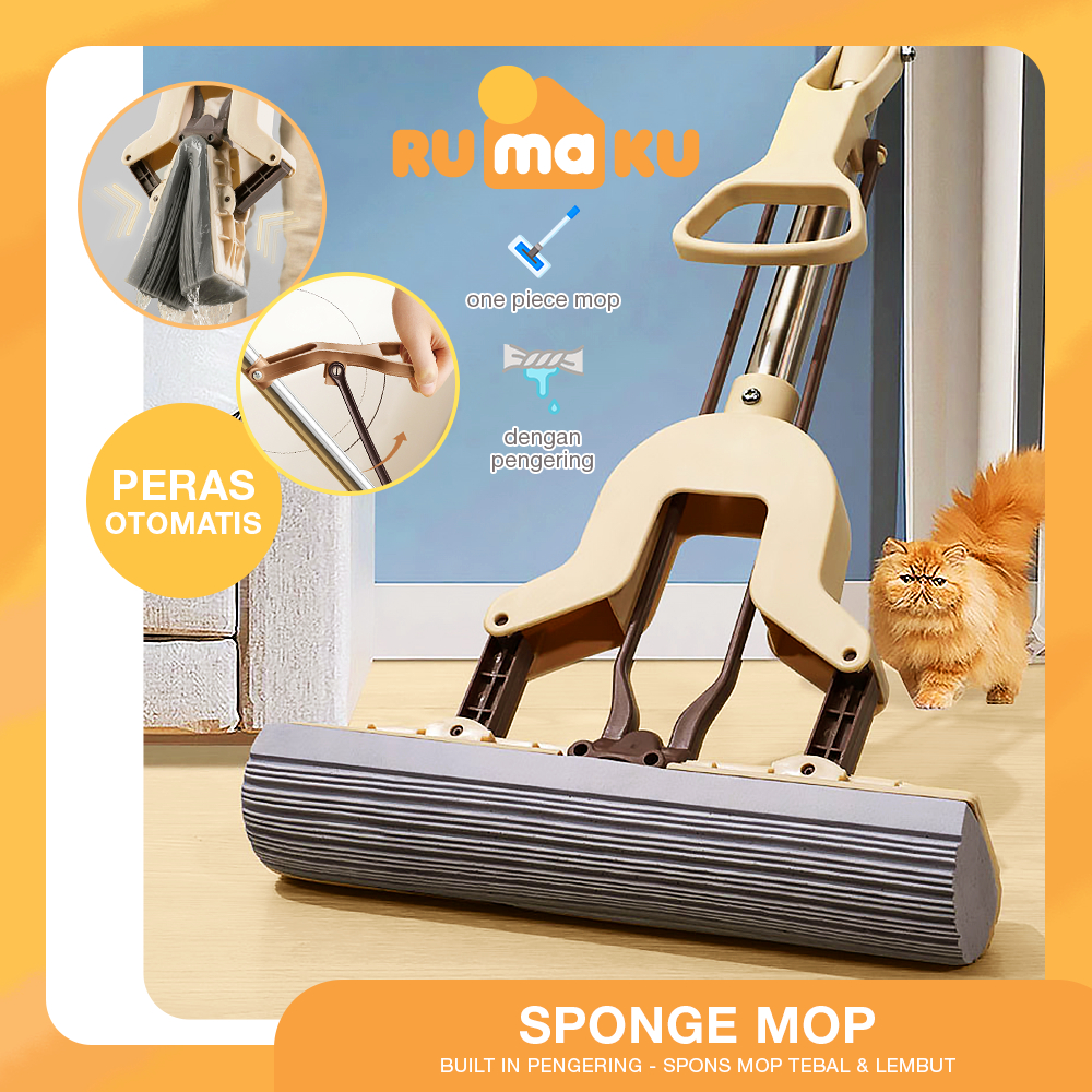 Jual RMK Alat Pel Spons Spongy Otomatis Serap Air Kencang Stainless ...