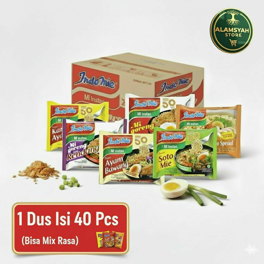 Jual Indomie All varian 1 dus isi 40 (BISA MIX RASA) | Shopee Indonesia