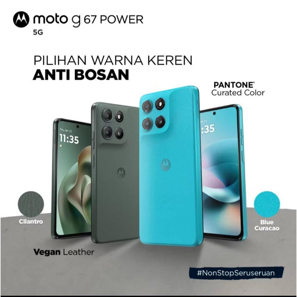 Jual Motorola G67 5G - RAM 8+8GB ROM 256GB | Layar AMOLED 120Hz | Kamera 50MP OIS | Baterai ...