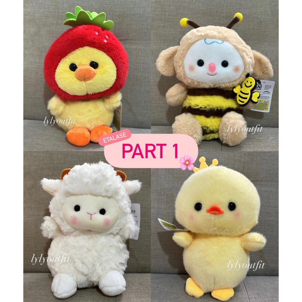 Jual [PART 1] Boneka hasil capit FUNIFUN/OHSOME / bisa cod / boneka ...