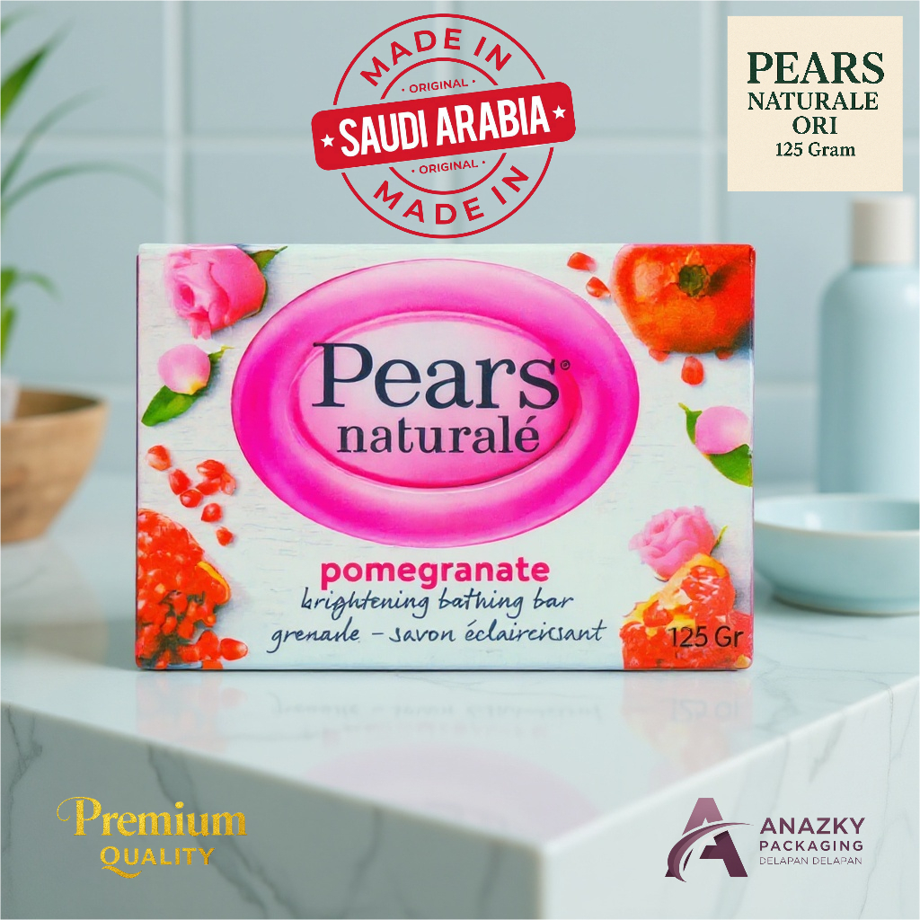 Jual SABUN PEARS SOAP BATANG 125 GRAM POMEGRANTE (PRODUCT OF SAUDI ...
