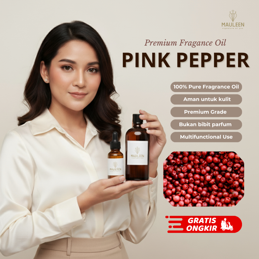 Jual PINK PEPPER - Fragrance Oil Premium 100% Pure - by MAULEEN STUDIO ...