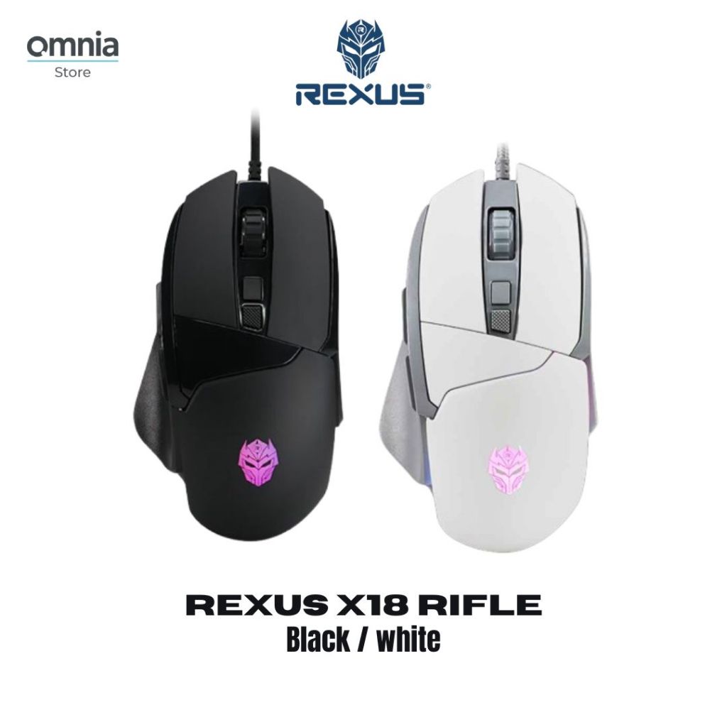 Jual Mouse Gaming Rexus Xierra X18 Rifle / Rexus Mouse | Shopee Indonesia