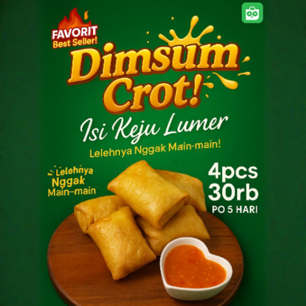Jual Dimsum Crot Keju Lumer 4pcs (Pre-order 5 hari) | Shopee Indonesia