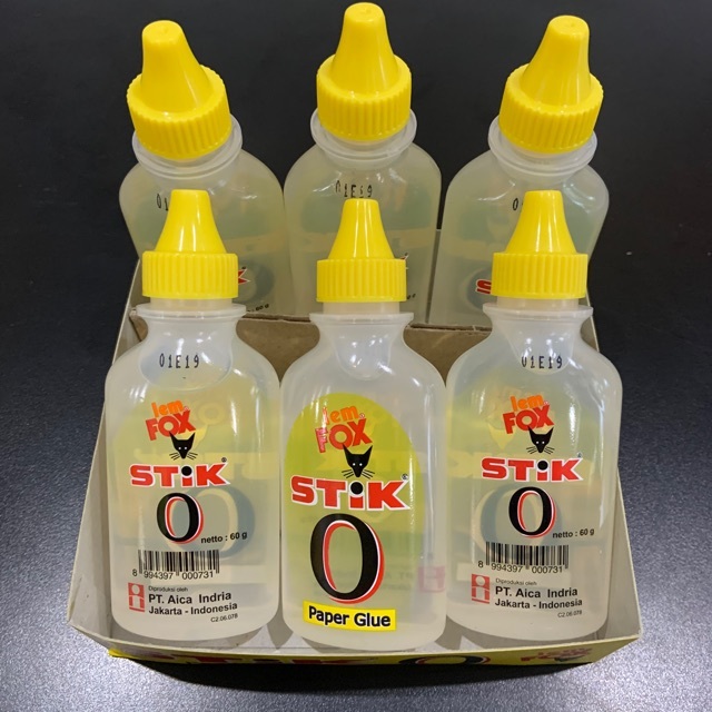 Jual Lem FOX glue o liquid 60 gr | Shopee Indonesia