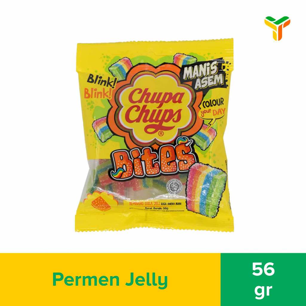 Jual Chupa Chups Sour Bites 62 Gram | Shopee Indonesia