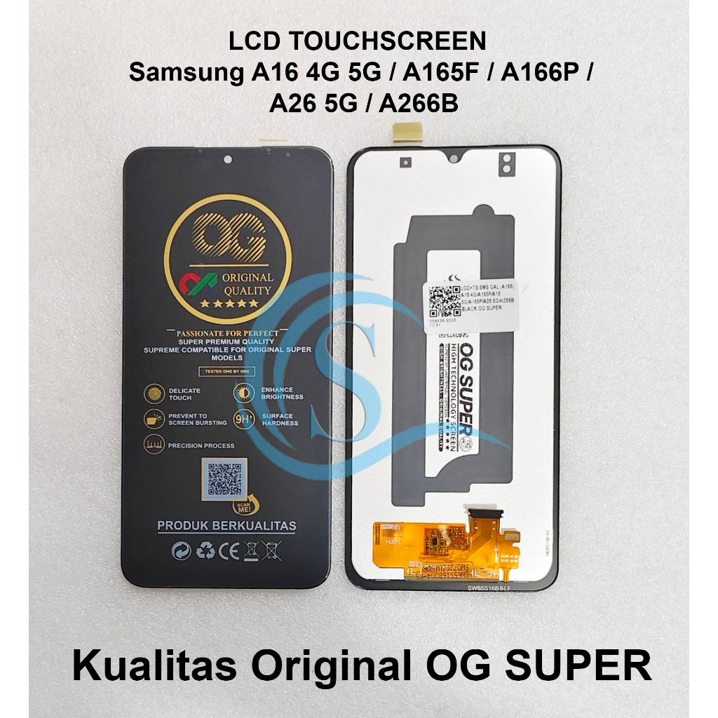 Jual LCD TOUCHSCREEN Samsung A16 4G 5G / A165F / A166P / A26 5G / A266B ...