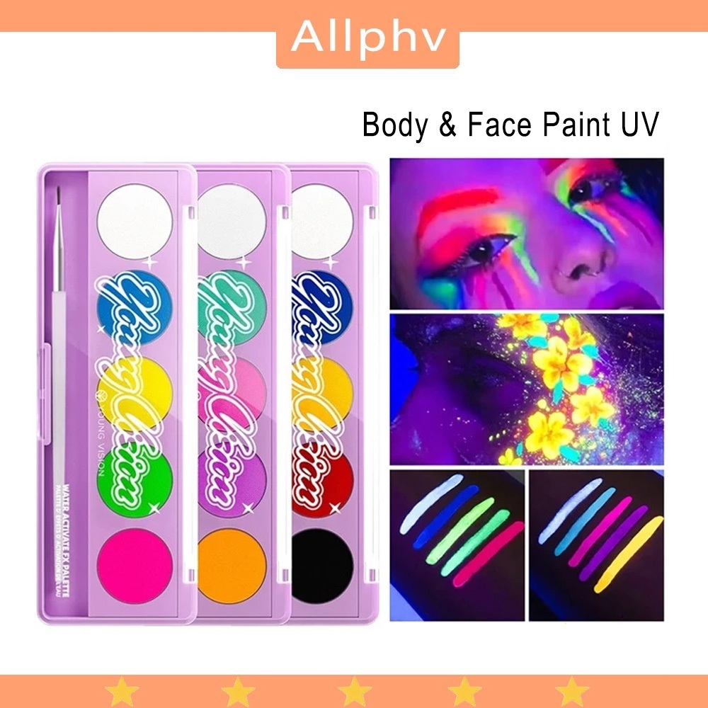 Jual YOUNG VISION UV Body Paint Glow inThe Dark -Cat Tubuh Wajah 5 ...