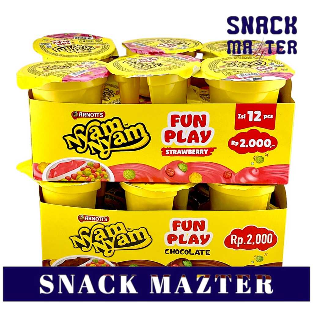 Jual Nyam Nyam Fun Play PACK - Isi 12 Pcs x11 gr | Shopee Indonesia