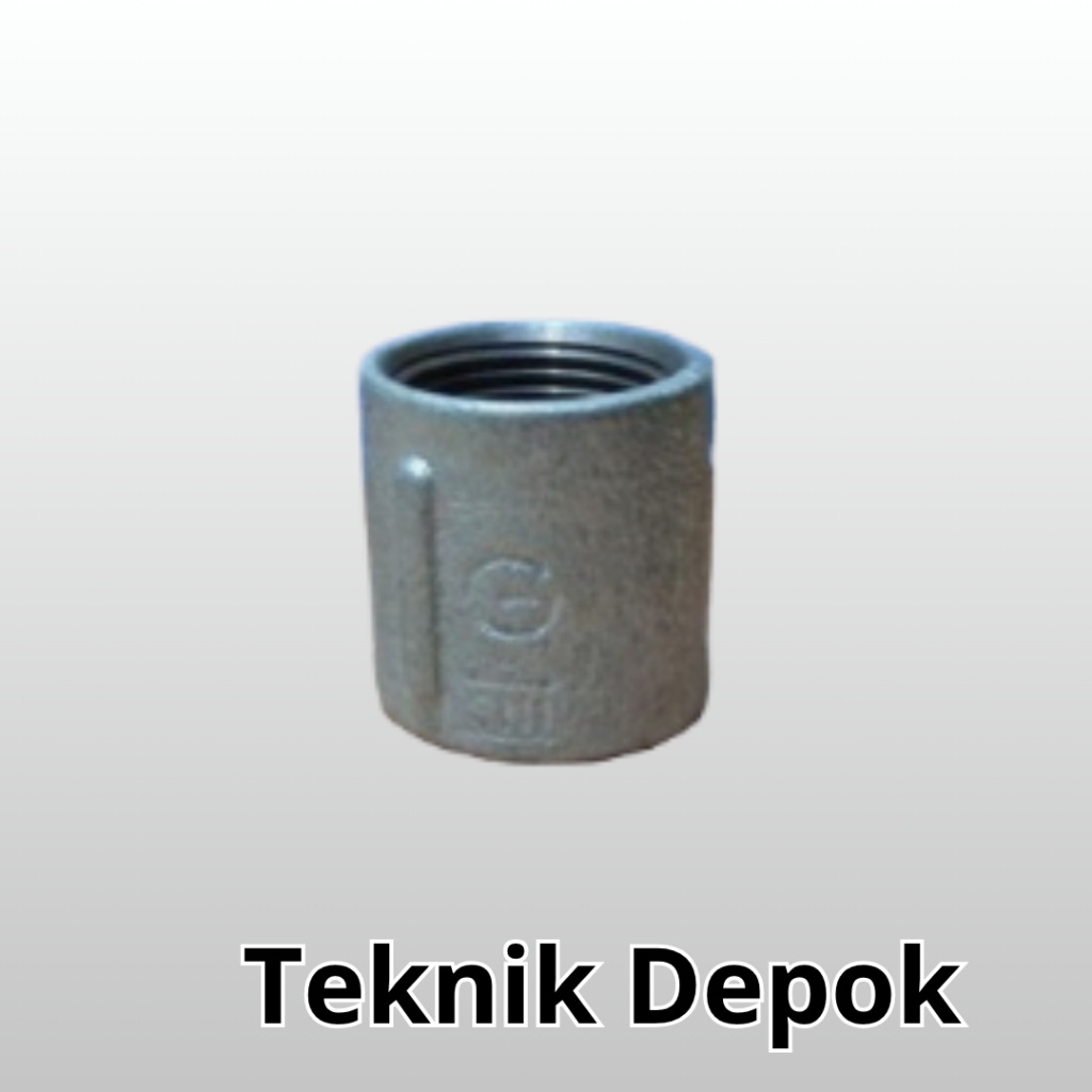 Jual Socket Besi 1 1/4 inch Sambungan Pipa Air Ledeng Sock Welding Shok ...
