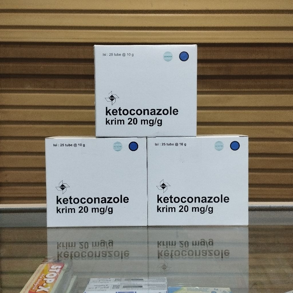 Jual Ketoconazole Krim 10gr Tempo Scan Box 25 Tube Expired Agt 2027 ...