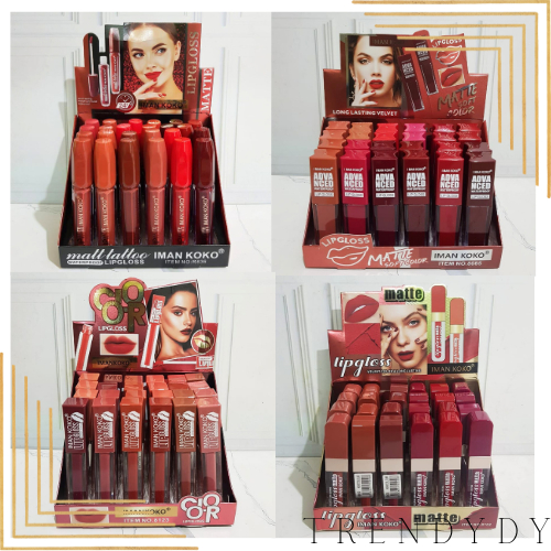 Jual [LUSINAN] Lipgloss IK Hold Morning Revl Matte Color. | Shopee ...