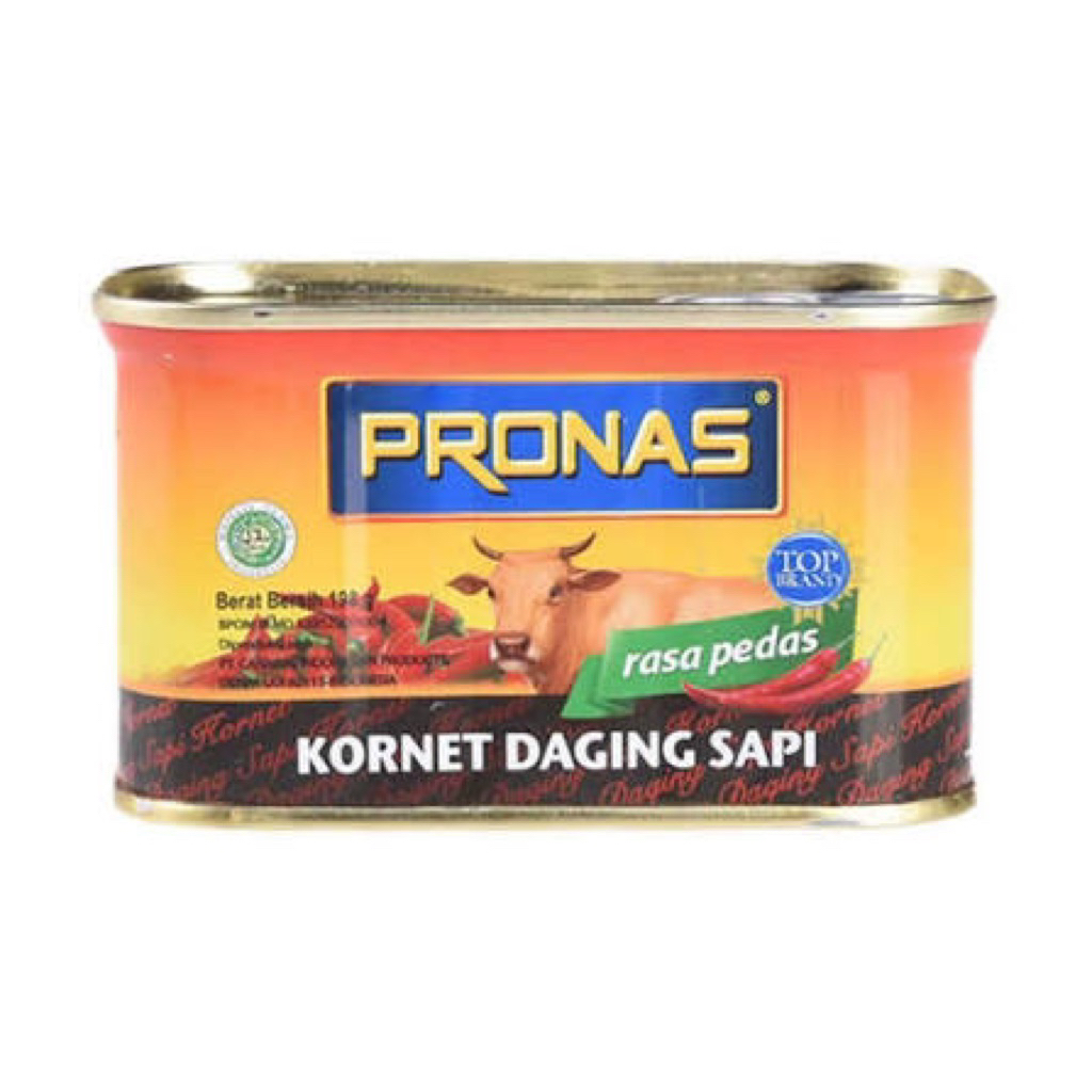 Jual pronas kornet sapi 198 g | Shopee Indonesia