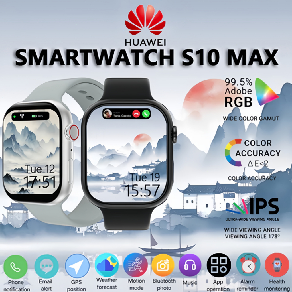 Jual [100% Asli Garansi 24 bulan][2025NEW][COD]HUAWEI SmartWatch S10 ...