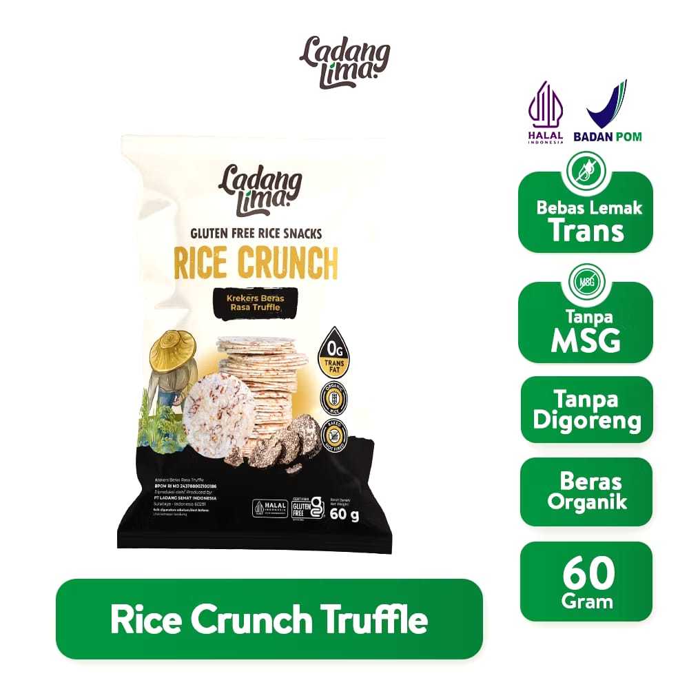 Jual Ladang Lima Rice Crunch Truffle 60gr | Shopee Indonesia