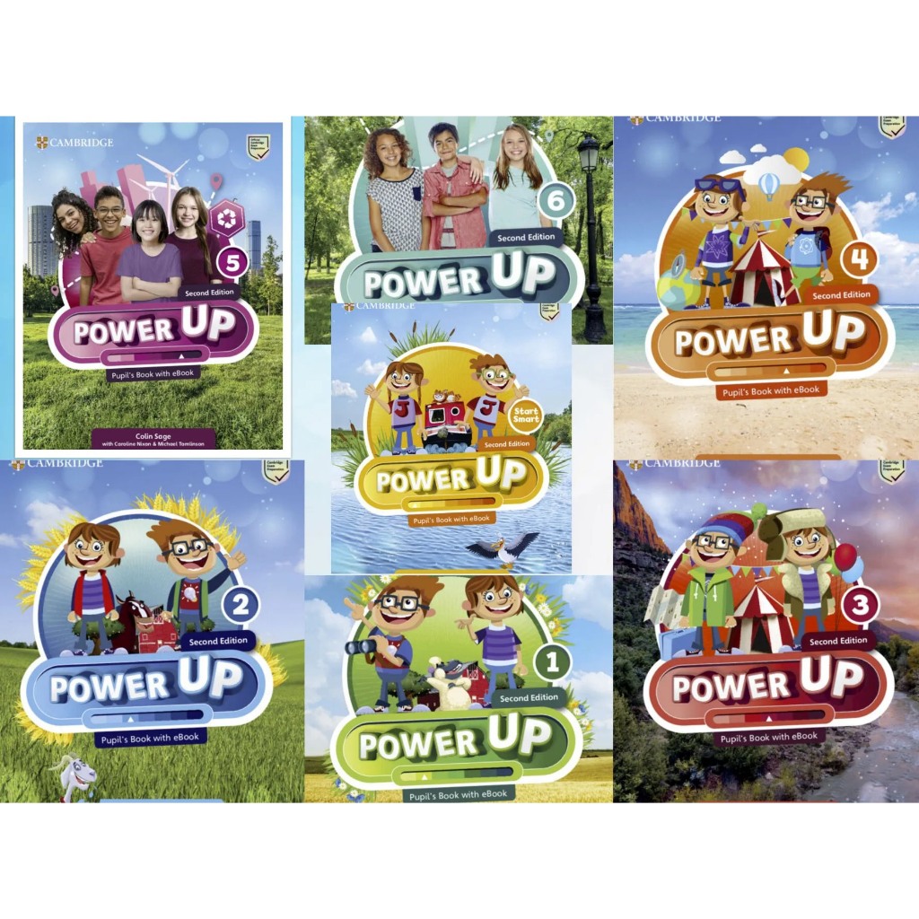 Jual Power Up Second Edition Level 1 2 3 4 5 6 Student book Activity ...