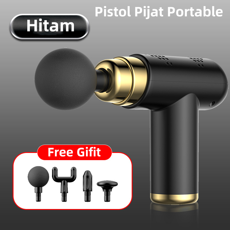 Jual Alat Terapi Otot Elektrik Massage Gun Terapi Otot Alat Pijat 4 In ...