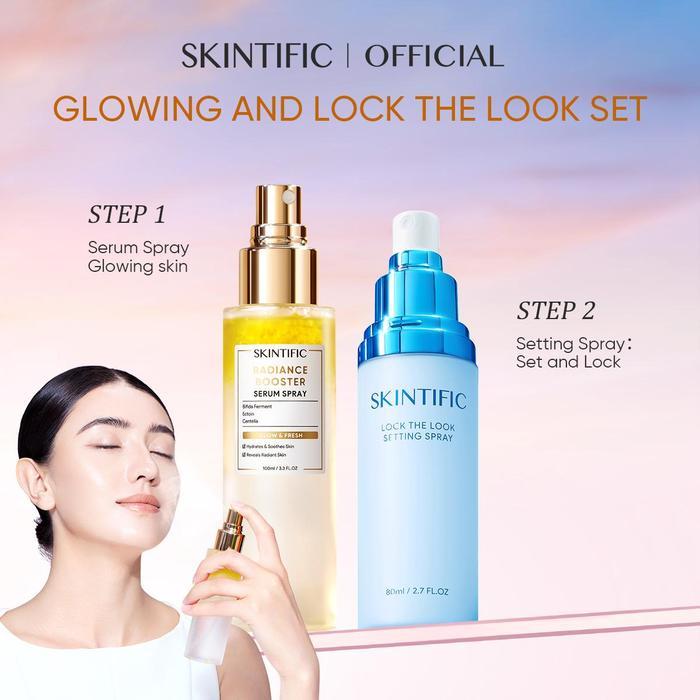 Jual SKINTIFIC Radiance Booster First Serum Spray - Lock The Look ...
