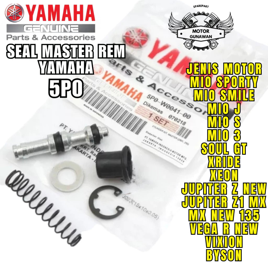 Jual 5P0-W0041-00 ORIGINAL Seal Master Rem Kit 5P0 Yamaha Mio Sporty ...