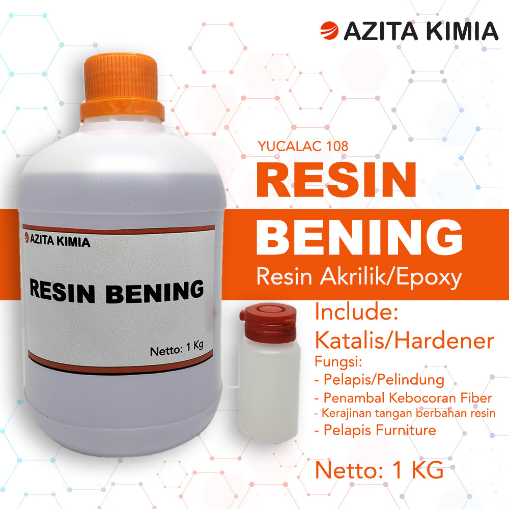 Jual Resin Bening / Resin Butek / Resin Akrilik / Resin Fiberglass ...
