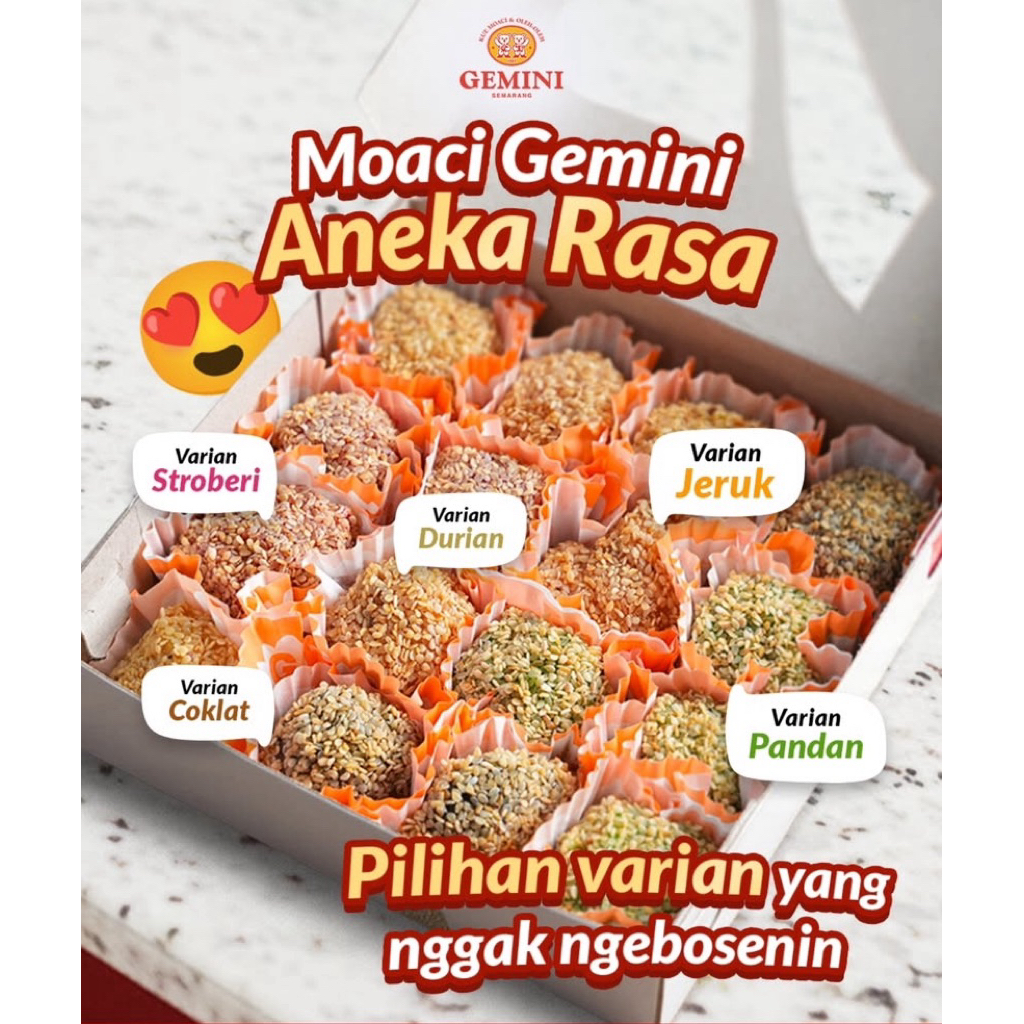 Jual Moaci Gemini Oleh Oleh Khas Semarang | Shopee Indonesia