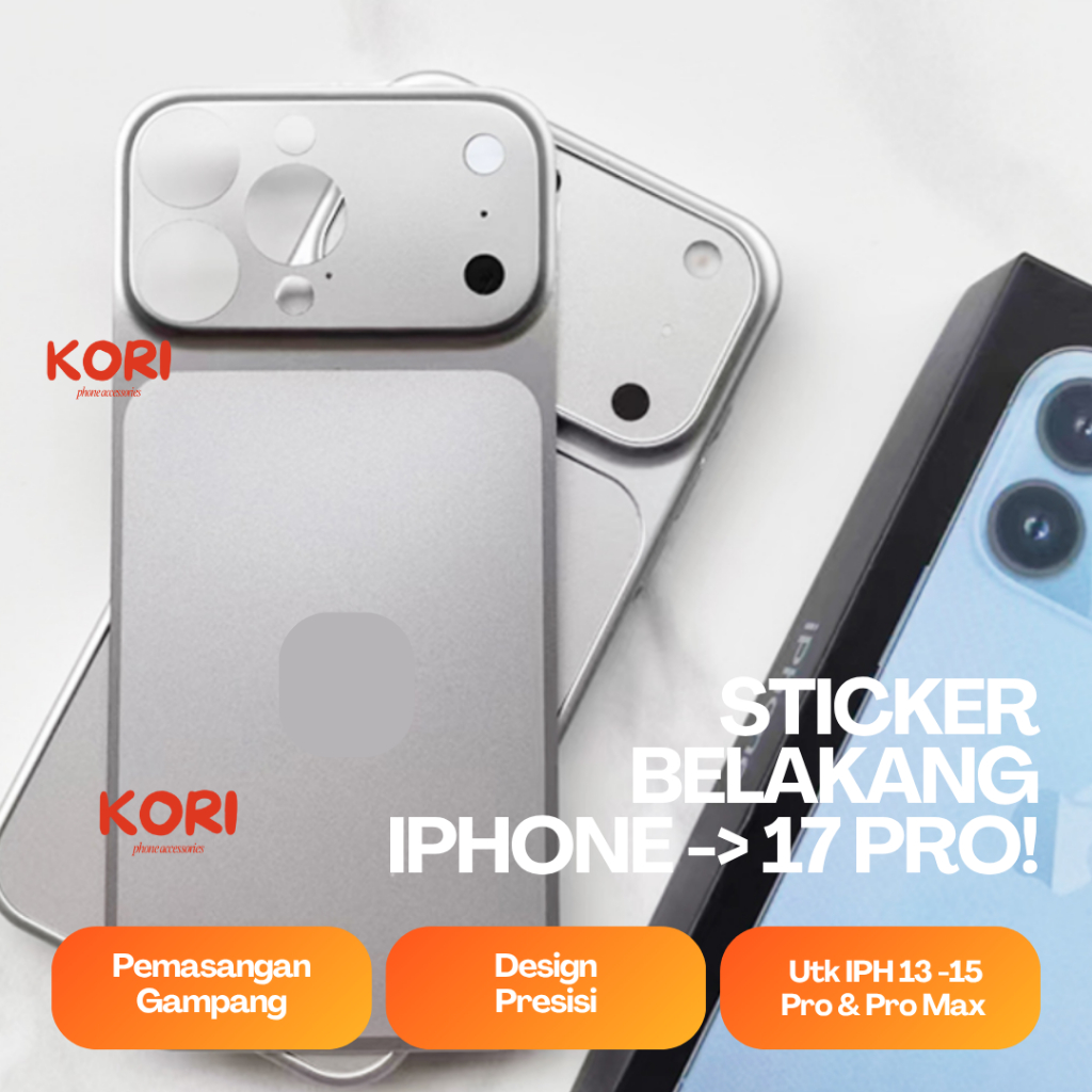 Jual STICKER Premium 3D Mirror Sticker Film belakang dan Metal Bingkai ...