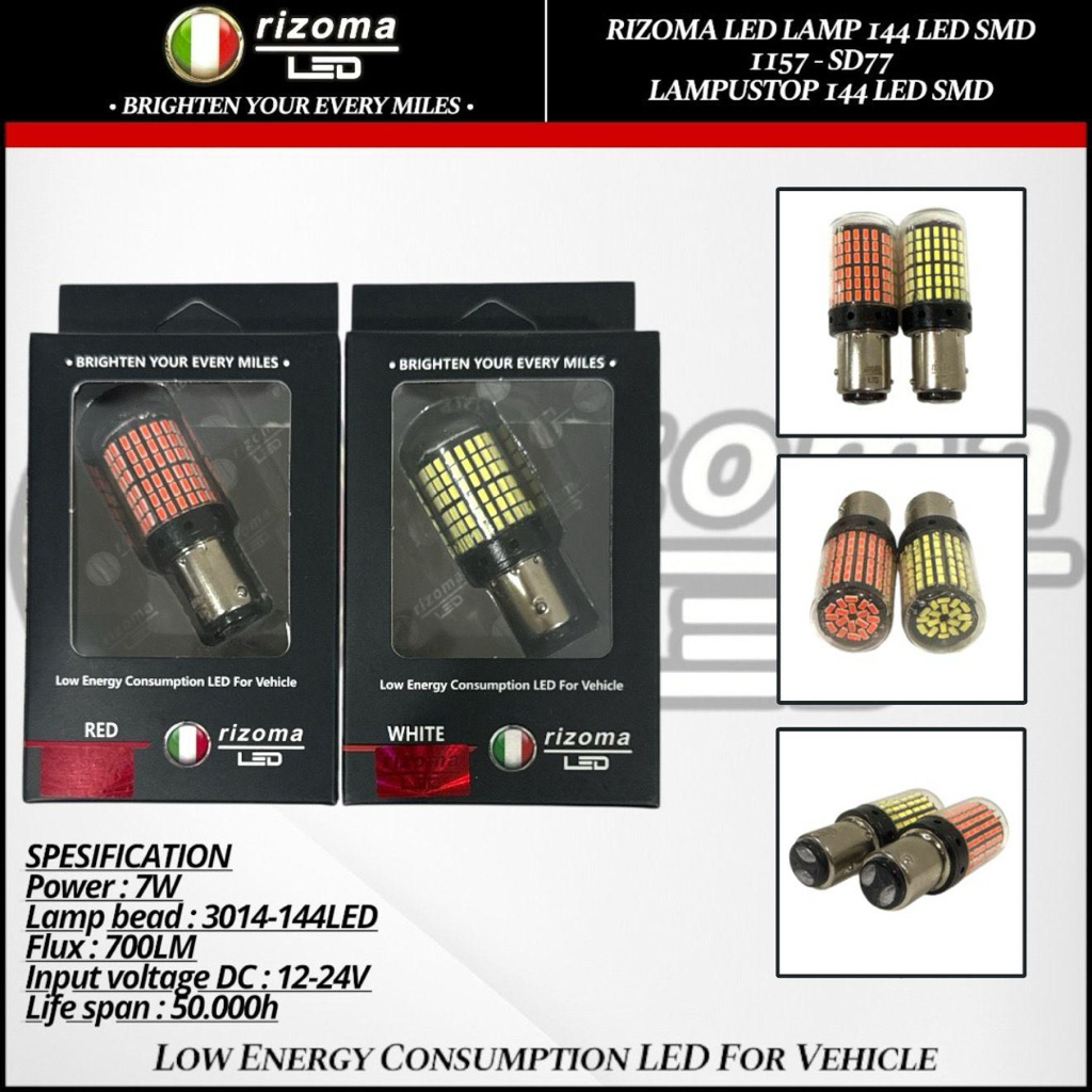 Jual Rizoma Led Racing - Rizoma Lampu Stop Bohlam Stop Lamp Diam 144 ...