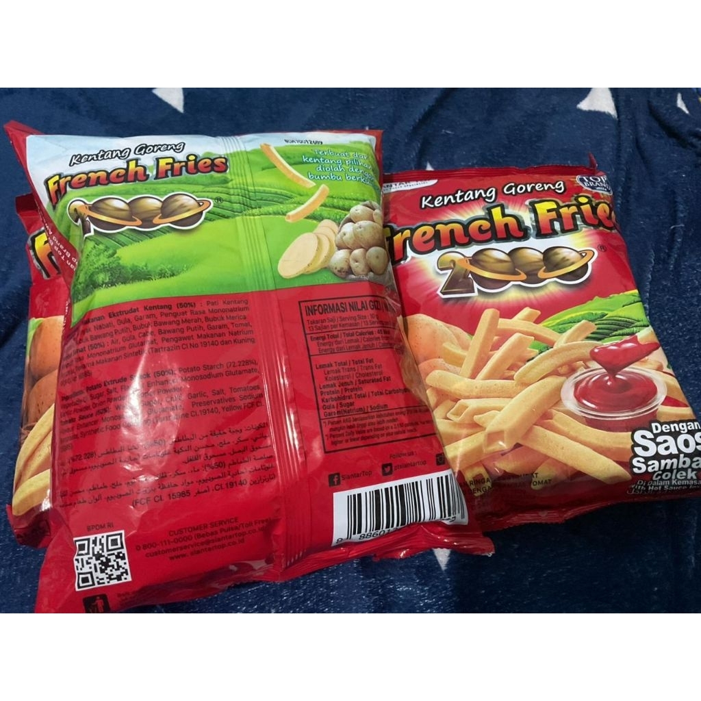 Jual SALE CEMILAN FRENCH FRIES Ukuran besar 130grm, Exp April 2026 ...