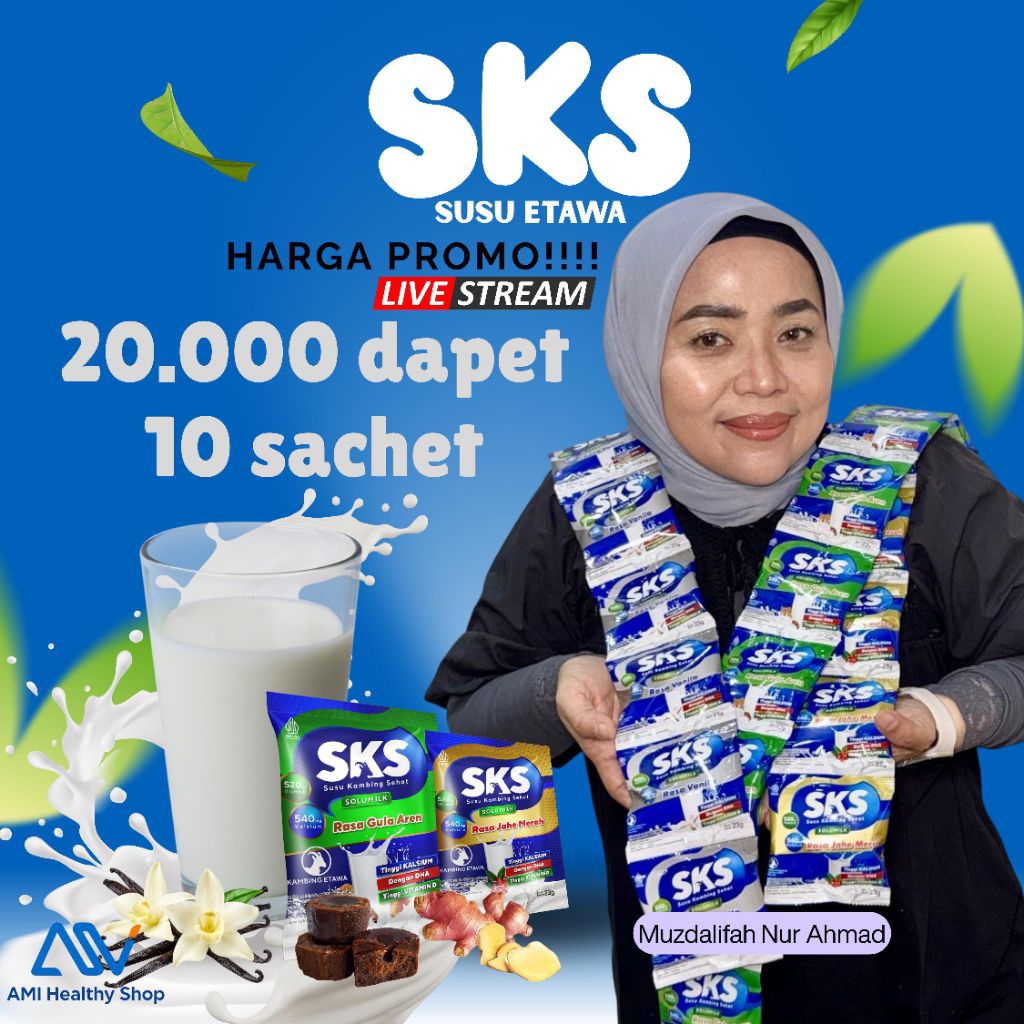 Jual SKS Susu Etawa - Favorit Bunda Muzdalifah - Asli Susu Etawa No. 1 ...