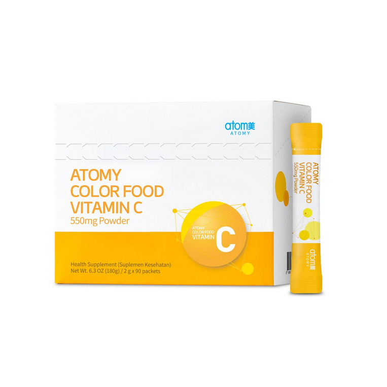 Jual Atomy Color Food Vitamin C Box - (90 sc) | Shopee Indonesia