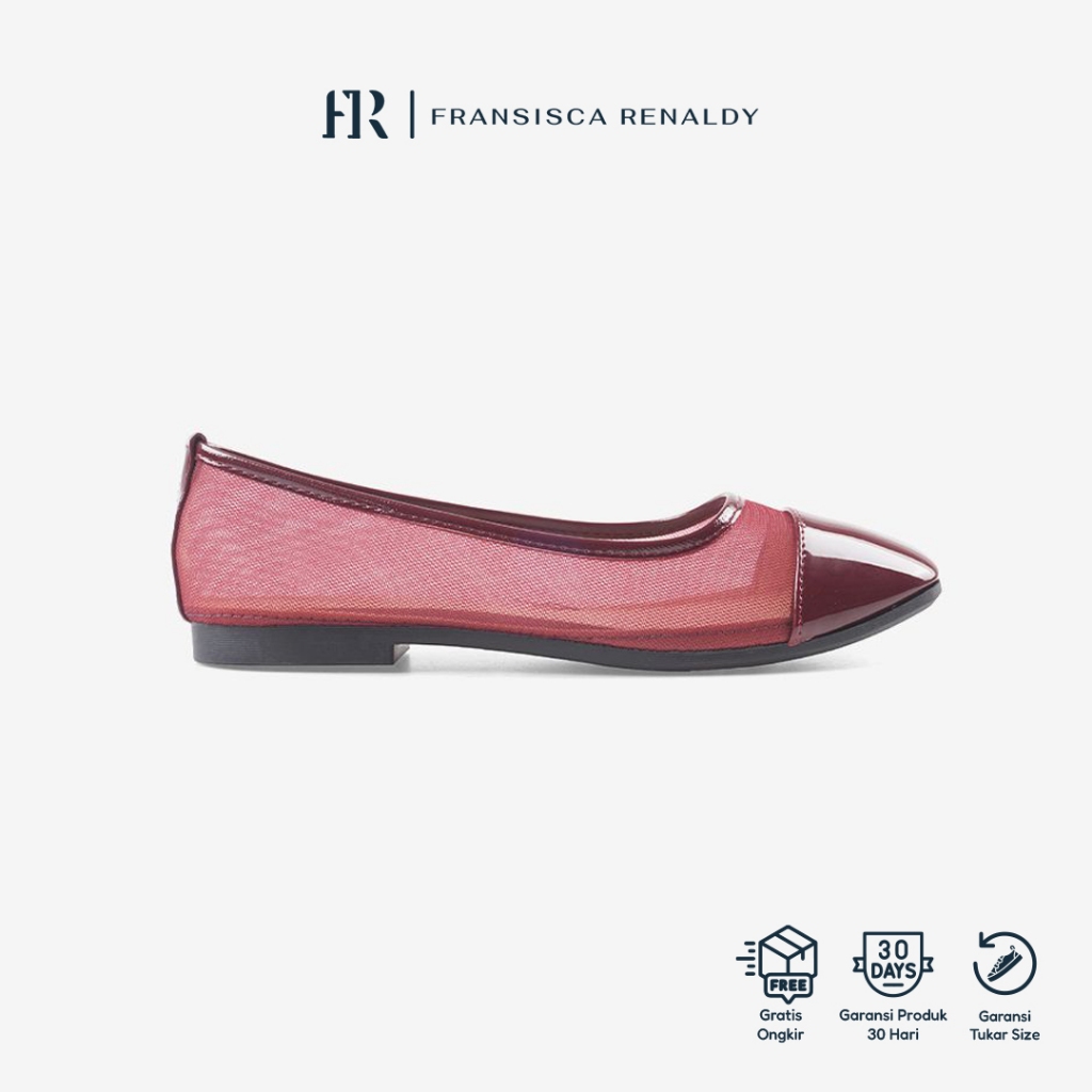 Jual Fransisca Renaldy Sepatu Flatshoes Transparan L.Lynette | Shopee ...