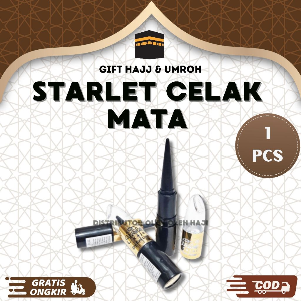 Jual CELAK MATA STARLET 1 PCS CELAK MATA ANTI LUNTUR CELAK MATA PREMIUM ...