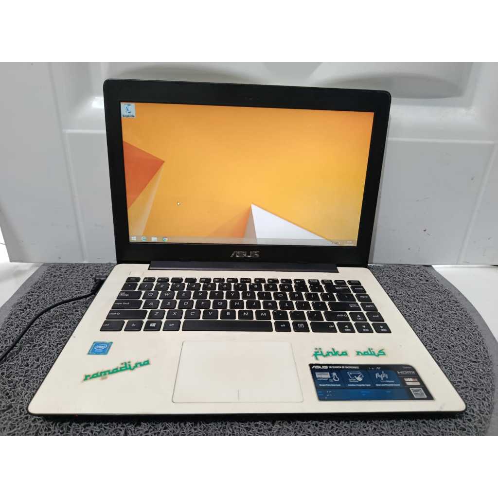 Jual Laptop Asus X453M Windows 8.1 pro 64-bit Processor Intel Celeron ...