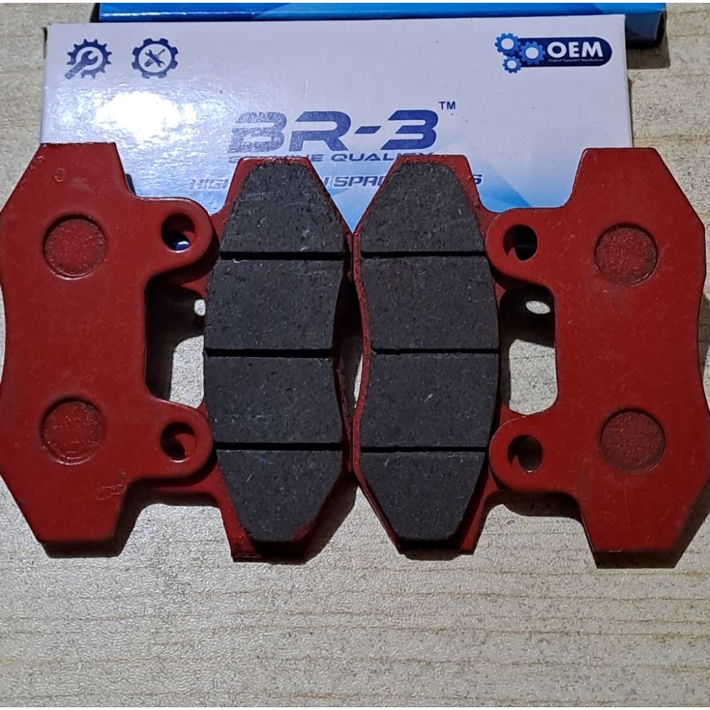 Jual PAKET KAMPAS REM DEPAN BELAKANG MOTOR LISTRIK POLYTRON FOX-R & S ...